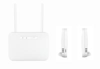 China 4G LTE CPE Router WiFi 1200Mbps Dual Band 2.4G 5G SIM Card Slot 50Mbps UL Battery Optional for sale