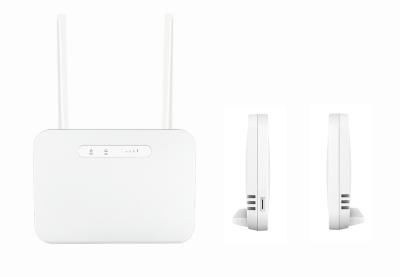 China 4G LTE CPE Router WiFi 1200Mbps Dual Band 2.4G 5G SIM Card Slot 50Mbps UL Battery Optional for sale