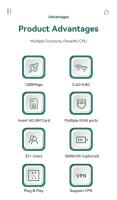 China 1200Mbps 4G LTE Router KS-LTE517 Dual Band WiFi AC Travel Router with Battery 2600mAh for sale