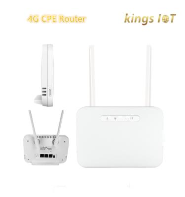 China 4G LTE CPE Router Dual Band 1200Mbps WiFi 11ac External Antenna OEM ODM for sale