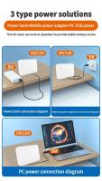 China Modular 4G Router 11AC Dual Band 1200Mbps LTE CPE with VPN and Battery for sale