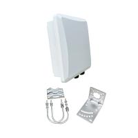 China WiFi 6 Outdoor Wireless AP 3000Mbps Dual Band 2.4G 5.8G IP65 Mesh Support AC Controller Cloud Management for sale