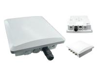 China WiFi 6 Outdoor Access Point 3000Mbps Dual Band SFP Fiber Port IP65 Qualcomm IPQ5018 for sale