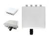 China WiFi 6 Outdoor Access Point 3000Mbps Dual Band SFP Fiber Port IP65 Qualcomm IPQ5018 for sale