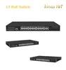 China 32 Port L2 Managed PoE Switch 24 PoE Ports 4 SFP 300W Power for IP Cameras Wireless AP for sale