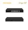 China 16-Ports Gigabit Poe Switch Support 48V Poe, 200W Poe Power for sale