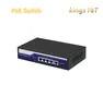 China 4 Port Gigabit PoE Switch 65W with 1 SFP Slot Plug and Play for IP Camera SMB Network for sale