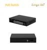 China 16 Port Gigabit PoE Switch 300W IEEE 802.3af/at 30W per Port for IP Cameras and Wireless AP for sale