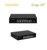 China 8 Port Gigabit PoE Switch 802.3af/at 48V 120W Active PoE Plus 30W per Port for sale