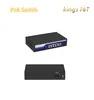 China Gigabit 4 Port PoE Switch with 1 SFP Uplink Port 65W IEEE 802.3af/at Auto MDI/MDIX for sale