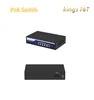China Gigabit 4 Port PoE Switch with 1 SFP Uplink Port 65W IEEE 802.3af/at Auto MDI/MDIX for sale