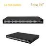 China Gigabit Poe Switch with The IEEE 802.3af/at 48V Poe Standard for sale