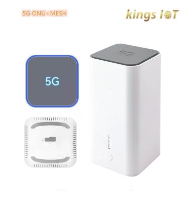 China Outdoor 5G CPE with Qualcomm X62 Chipset, 3.4Gbps Speed, SIM Card Slot, PoE Support for sale