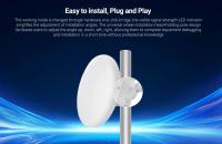 China Outdoor 5G CPE with Qualcomm X62 Chipset Omni 5dBi Antenna 3.4Gbps Speed PoE Support for sale