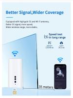 China Dual Band WiFi 6 Indoor 5G CPE Router 1800Mbps 100+ Users Unisoc Chipset for sale