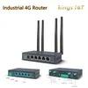 China Industrial 4G Router with SIM Slot 2.4G 300Mbps IoT Wireless Router 128MB for sale