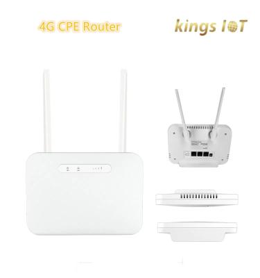 China Cat6 4G LTE Router Dual Band 1200Mbps WiFi VPN SIM Slot 32 Users for sale