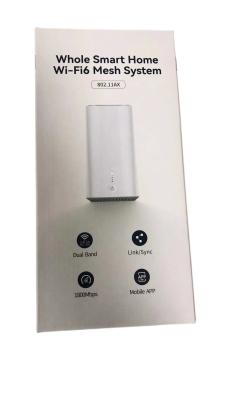 China WiFi 6 1800Mbps Dual Band 5G CPE Indoor Mesh Router 2.4G 5.8G WPA3 for sale
