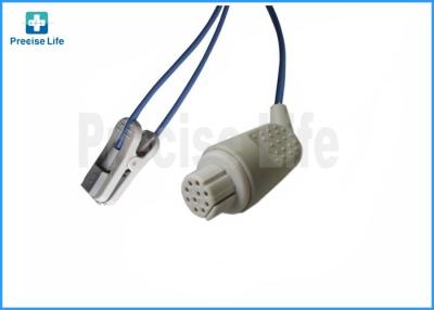 China Datex OXY-E4-N SpO2 sensor Adult ear clip with Round 10 pin connector for sale