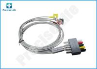 China Mindray 0010-30-42732 Ecg Lead Set EL6304A 3 Leadwire With Clip for sale