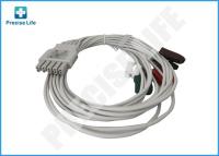 China Drager MP03414 ECG Cable 5-lead Dual-pin Connector IEC2 Color Code 1.5m for sale