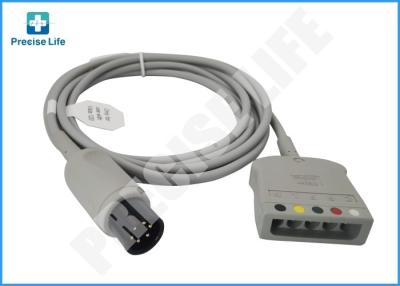 China Drager 2606496 ECG trunk cable 5-lead IEC/AH colour code for Vista-120 monitor for sale