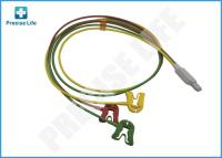China PH M1672A ECG leadset Grabber IEC color code ICU 3 leadset clip for sale