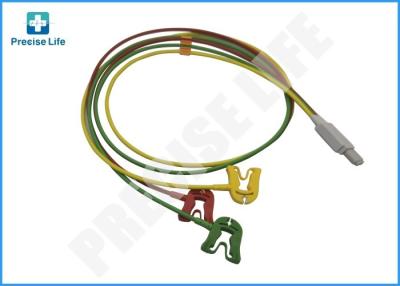 China PH M1672A ECG leadset Grabber IEC color code ICU 3 leadset clip for sale