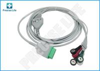 China GE 5831401 ECG cable 5 lead AHA/IEC 4.7m Length for Dash 2000 patient monitor for sale