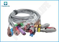 China GE 2104749-001 ECG leadwire set Base 10 Grabber AHA GE 2104749-001 ECG cable for sale