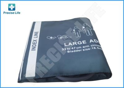 China NIBP Cuff Large Adult 33-47cm Reusable Nylon Blood Pressure Arm Cuff for Patient Monitor for sale