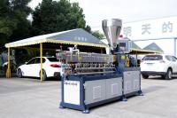 China Double Twin Screw Plastic Extruder Masterbatch Granulator for Customized Requirements for sale
