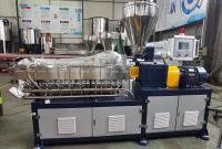China Automatic Plastic Recycling Extruder Machine for Custom Plastic Rubber Twin Screw Extruder for sale