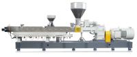 China 250-360kg/h Capacity Co-Rotating Twin Screw Extruder for EVA Plastic Processing for sale