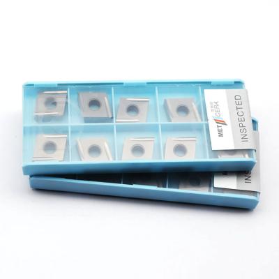 China High Efficiency Fine Cermet Turning Inserts CNGG1204 For P M K Machining for sale