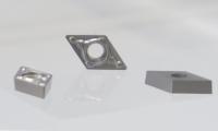 China Carbide Turning Inserts DCMT Insert Mutilayer Coated Lathe Replacement Inserts For Lathe Turning Tool Holder DCMT070204 for sale