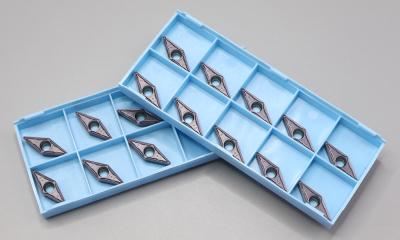 China Carbide Turning Inserts  Rhombic 35°  Coating Lathe Carbide Inserts For Finishing Processing On Stainl VBMT1604 for sale