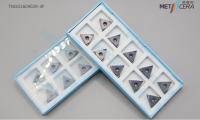 China 60° Triangle Negative With Hole TNGG160402 Right Hand Cutting Turning Insert Carbide Insert, Grounded Insert for sale