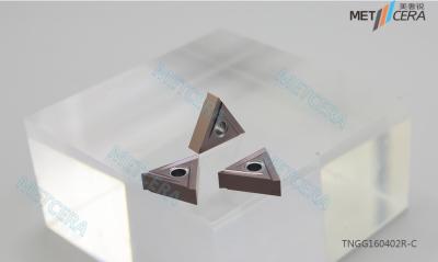 China 60° Triangle Negative With Hole TNGG1604 Right Hand Cutting Turning Insert, Carbide Insert, Grounded Insert for sale