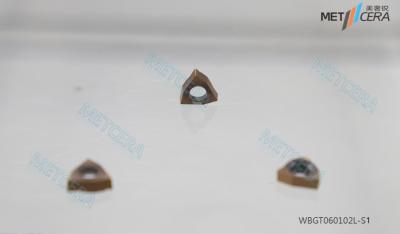 China WBGT WBGT06 WBGT0601 WBGT060102 WBGT060102L Carbide Turning Inserts for sale