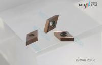 China DCGT070202 CNC Carbide Insert Cutter  External Turning Tools Carbide Insert For Steel Semi-finishing, Left Cutting for sale