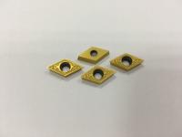 China High Bending Resistance Hard Turning Cermet Insert for Metal Cutting DCMT07 for sale