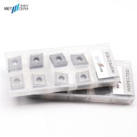 China TiCN Cermet Ceramic CNC Turning Inserts Uncoated CNMG120404-MS1 for sale