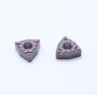 China Coated Cermet Lathe Turning Inserts High Efficiency Finishing Tool WNMG080412-FQ for sale