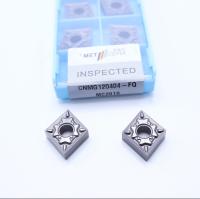 China External Turning CNC Lathe Machine Inserts HRA92.5 Hardness CNMG120404-FQ for sale