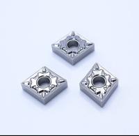 China External Turning CNC Lathe Machine Inserts HRA92.5 Hardness CNMG120404-FQ Uncoated Carbide Inserts for sale