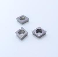 China Metal Ceramic Lathe Inserts , Silver Cnc Machine Insert CCGT09T302R-C MC1020 for sale
