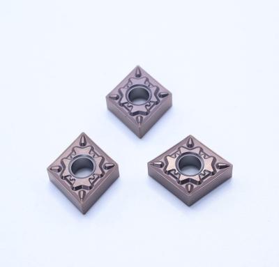 China External Turning CNC Lathe Machine Inserts HRA92.5 Hardness CNMG120404-FQ PV8310 for sale
