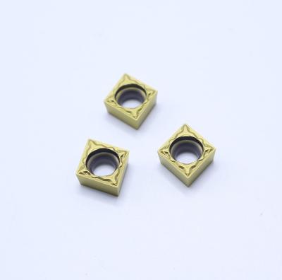 China Fracture Resistance Cermet Turning Tool Inserts Good Surface Smoothness CCMT09T302-1PP PV2110 for sale