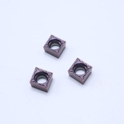 China Fracture Resistance Cermet Turning Tool Inserts Good Surface Smoothness CCMT09T302-1PP PV4412 for sale